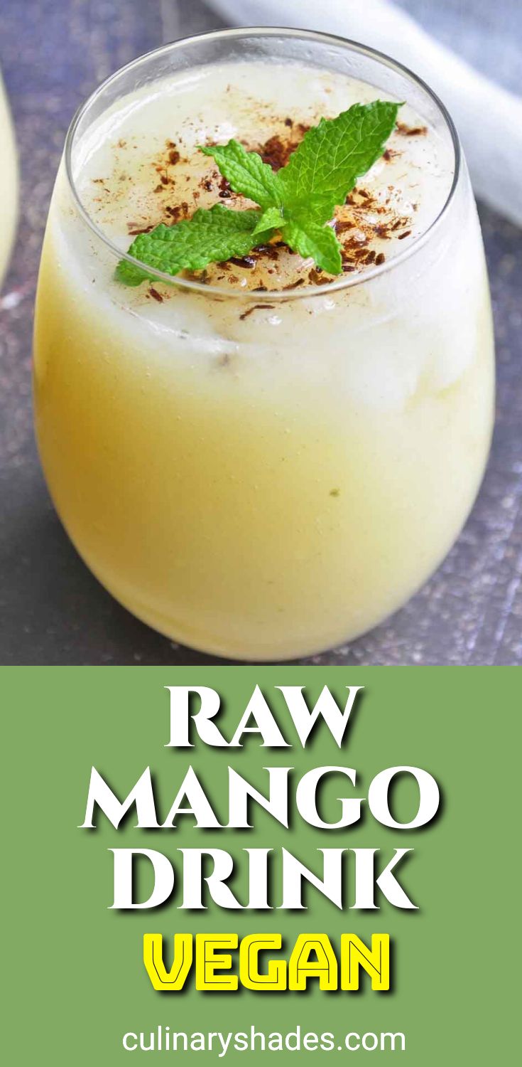 Instant Pot Green Mango Drink (Aam Panna) - Culinary Shades