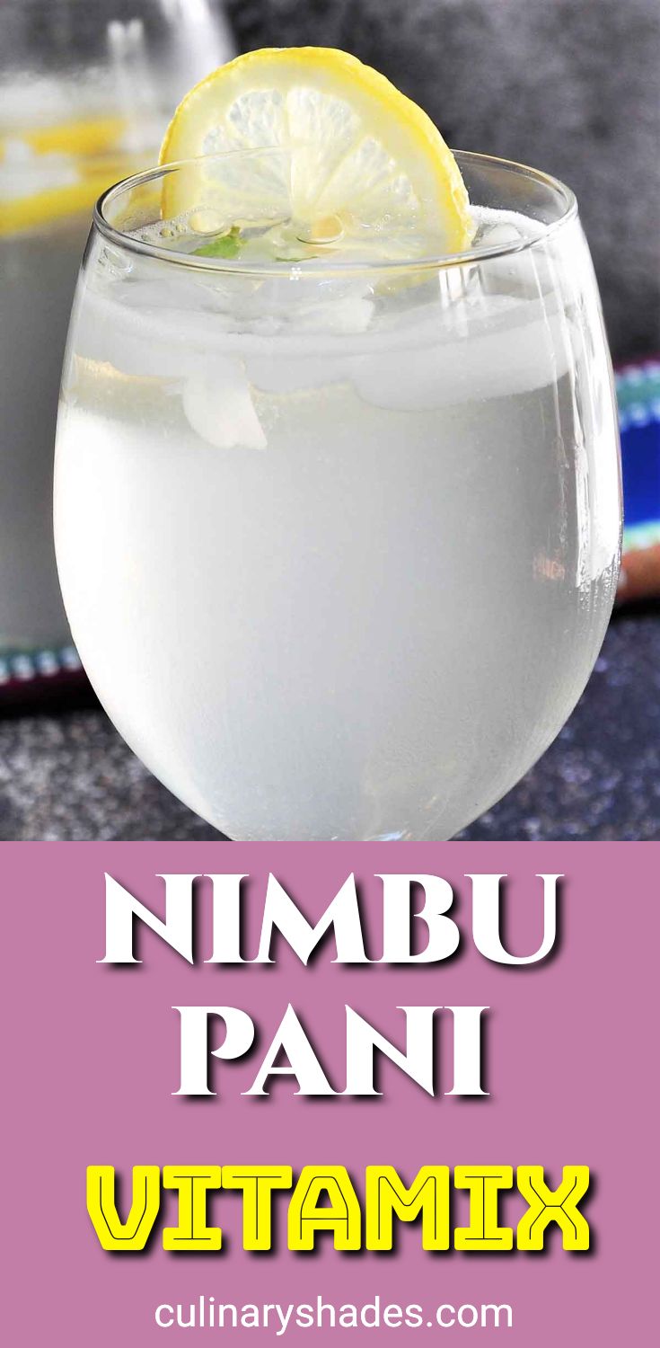 Indian Lemonade | Nimbu Pani | Shikanji - Culinary Shades