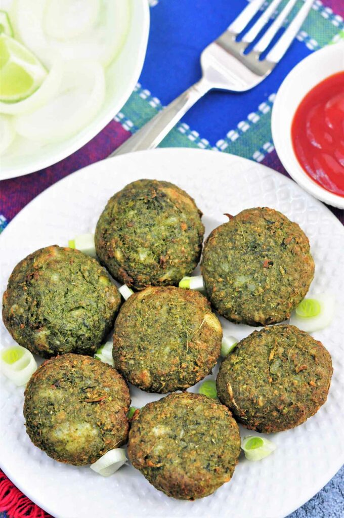 Hara Bhara Kebab In Air Fryer - Culinary Shades