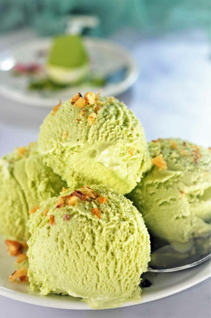 Green Tea (Matcha) Ice Cream - Culinary Shades