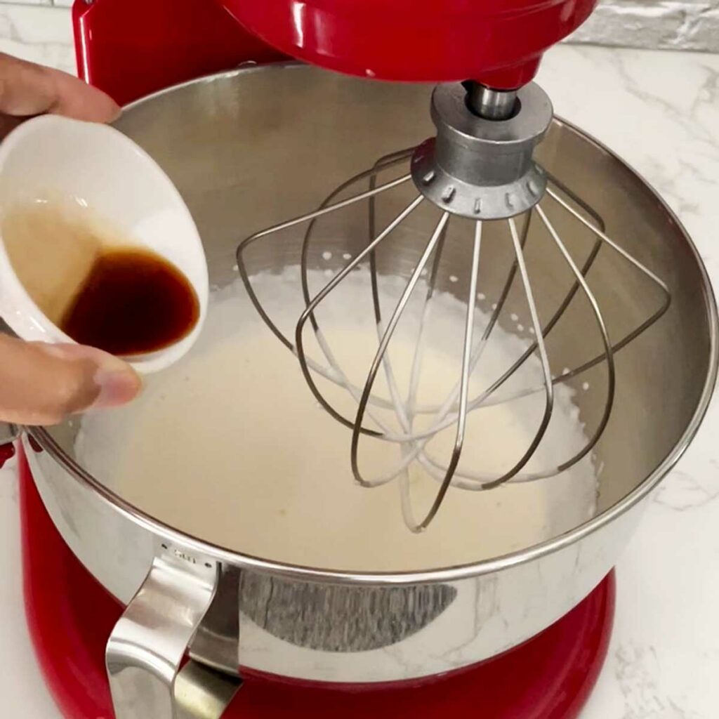 Whipped Cream with Electric Mixer - Culinary Shades