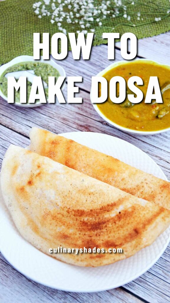 Dosa On Cast Iron Pan - Culinary Shades