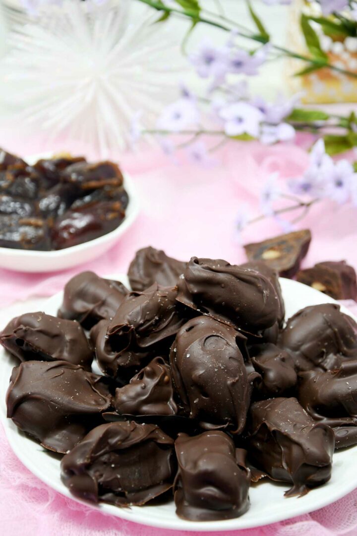 Chocolate Covered Dates - Culinary Shades
