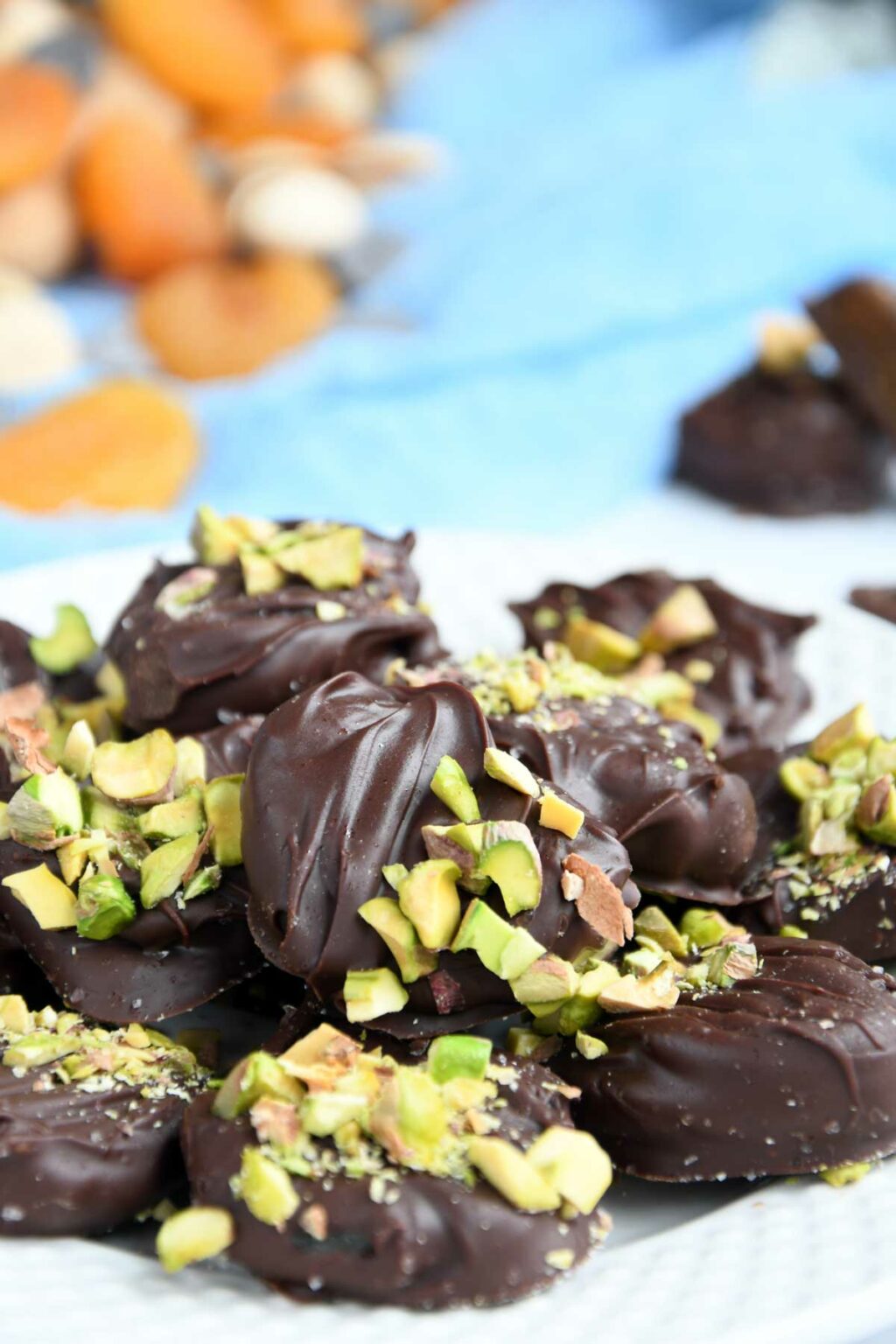 Chocolate Covered Apricots - Culinary Shades