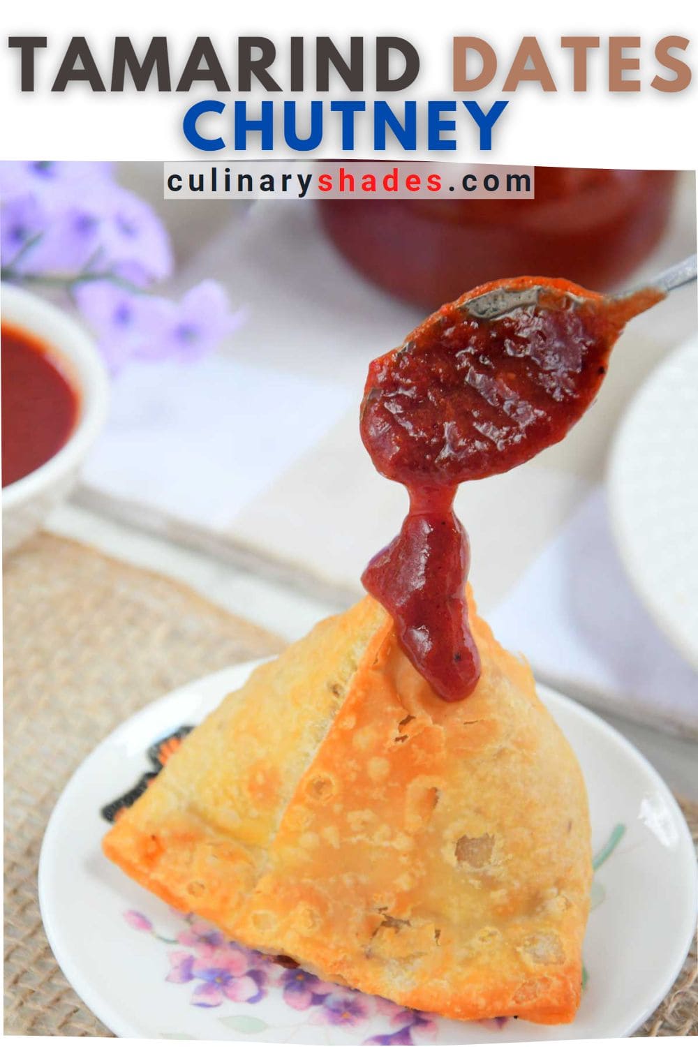 Tamarind Date Chutney - Culinary Shades
