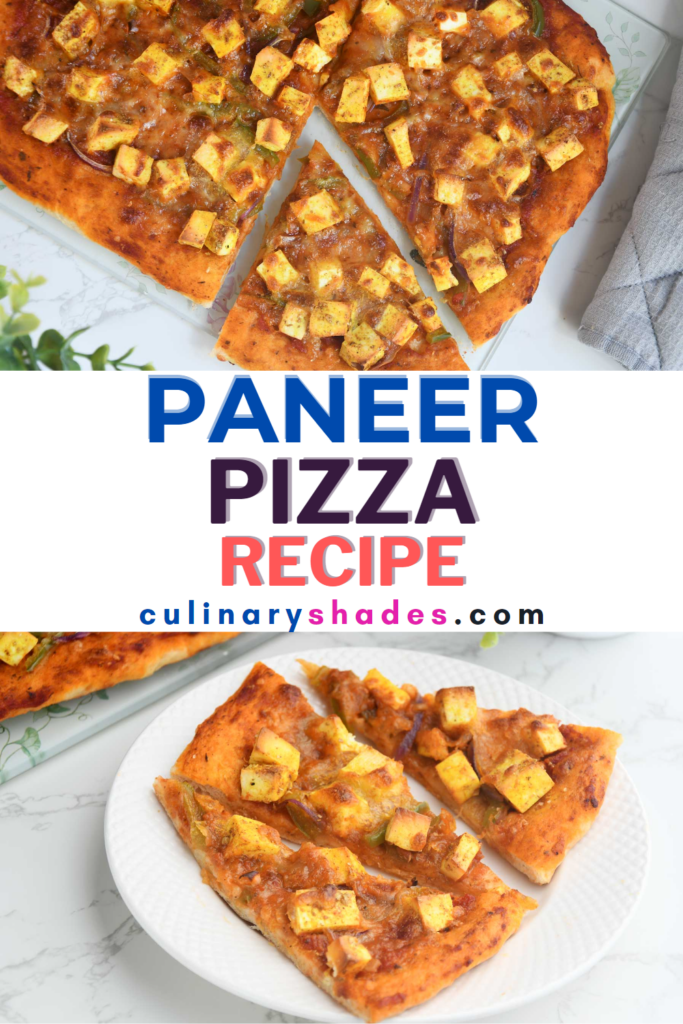 Paneer Pizza - Culinary Shades