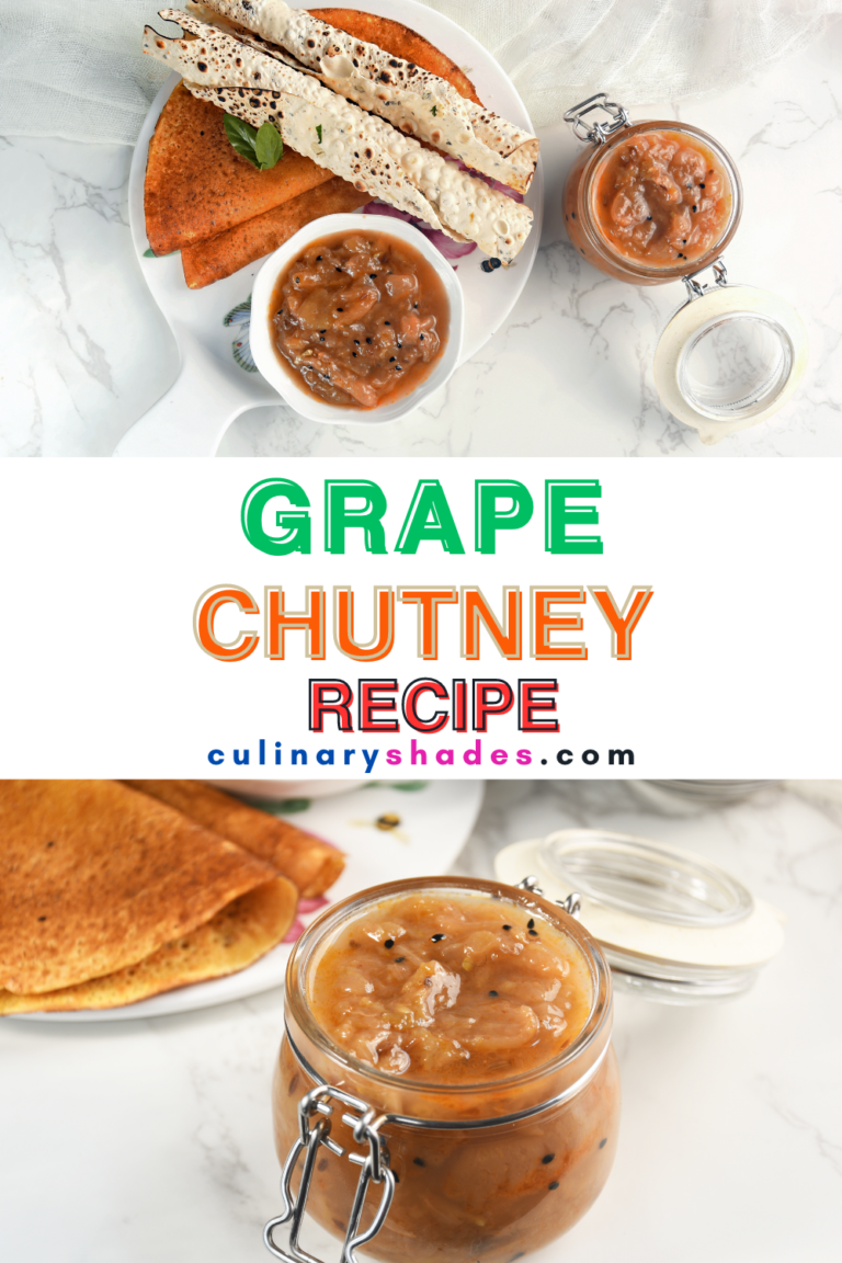 Grape Chutney - Culinary Shades